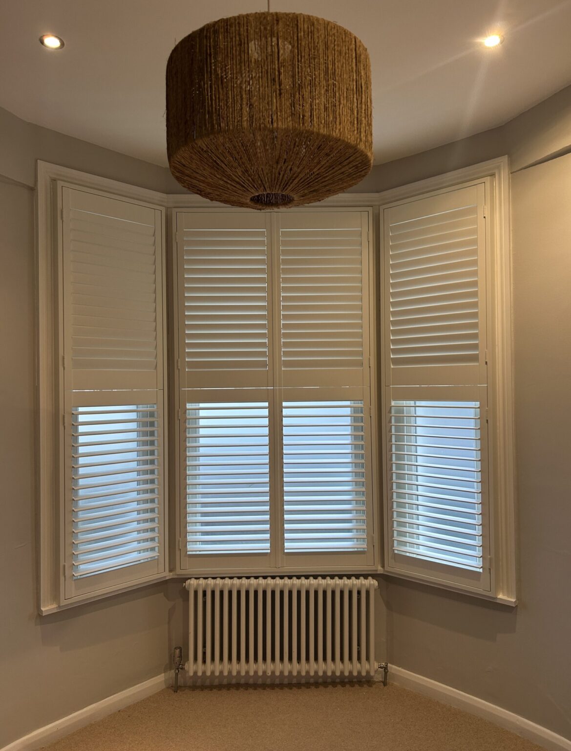 Bay Window Shutters UK | Sunshades Shutters